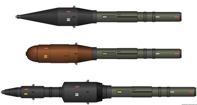 Modern day rockets.