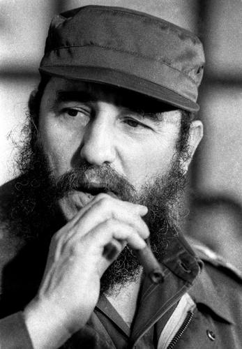 This is a picture of Fidel Castro