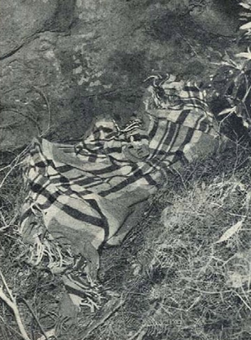 Graemes Body was found on a vacant lot, wrapped in a blue tartan picnic ...