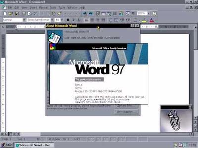 1997 Word 97 (Word 8)