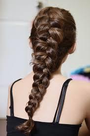 Flora is now braiding Turtles hair.