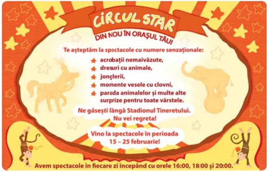 Citește fluturașul despre care au vorbit băieții!