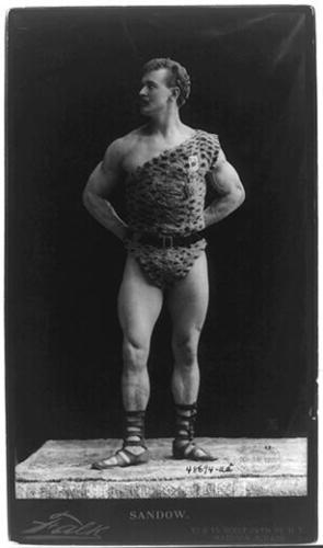 SANDOW'S bodybuilder at 1800 in America