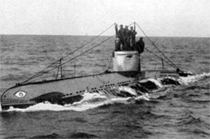 The German submarines arrived in the middle of the night, like silent ...