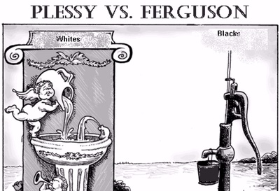 The Plessy vs Ferguson case promised separate-but-equal public ...