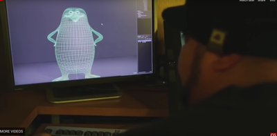 The modeling department will build all the characters and props, they ...