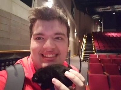 From preview night of 'Curious Incident of the Dog in the Night')