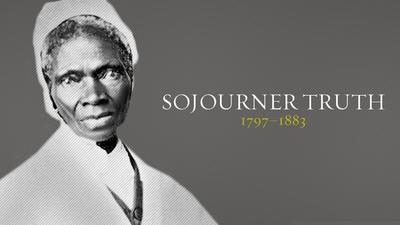 Sojourner's year of birth and death.