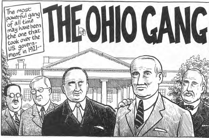 The Ohio Gang was part of Harding cabinet who abused their powers and ...