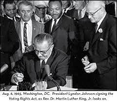 The Voting Rights Act was a landmark piece of legislation that sought ...