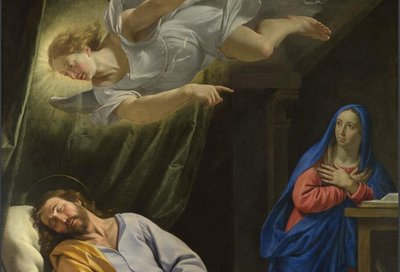 Joseph is Visited by an Angel