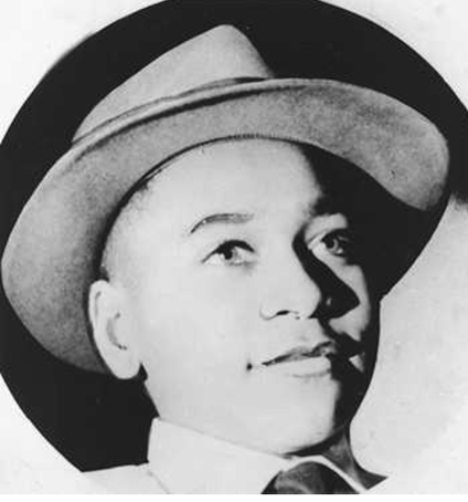 A picture of Emmett Till before he was brutally murdered