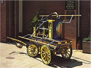 1820: The first protection apparatus is brought from NY to SF