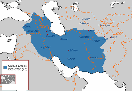 the territory of the safavid empire.