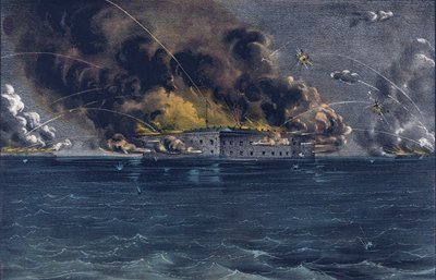 Firing on Fort Sumter, April 1861