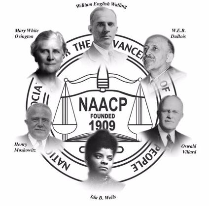 1909 - The founders of the NAACP were mostly white, major players ...