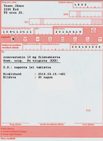Az orvostól receptet kapsz, amire fel van írva, hogy milyen gyógyszerre ...