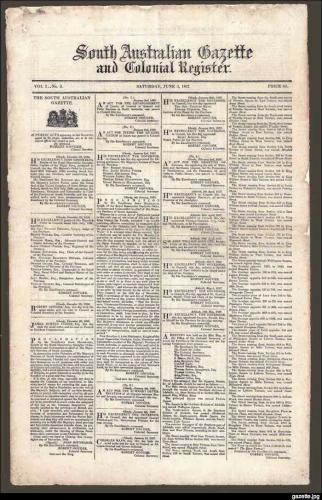South Australian Gazetter and Colonial Register (Vol. 1, No. 2 ...