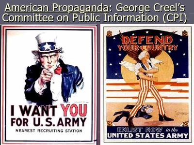 Committee on Public Information - also known as the CPI or the Creel ...