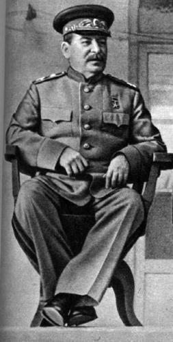 This is a portrait of Joseph Stalin.