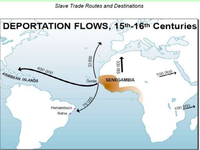 The Africans along with the Portuguese collaborated to start a slave ...