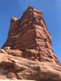 300 MYA the Fountain Formation (Red Rocks) formed.