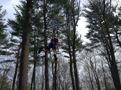 The first high ropes course was made in Newburyport High School ...