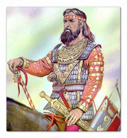 King Darius, who succeeded his father King Cyrus, expanded the empire ...
