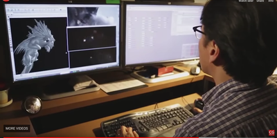 The Effects department, make all the little details in the scene, they ...