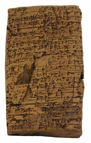 the Sumerians invented cuneiform, the first writing system 3500 B.C.