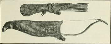 Choctaw bow-and-arrow representation.