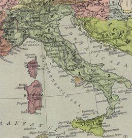 486 r.p.n.e.-Podbój Italii przez Rzym; rozpoczęła się wielka ekspansja ...