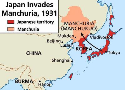 September 18, 1931- Japan invades Manchuria.