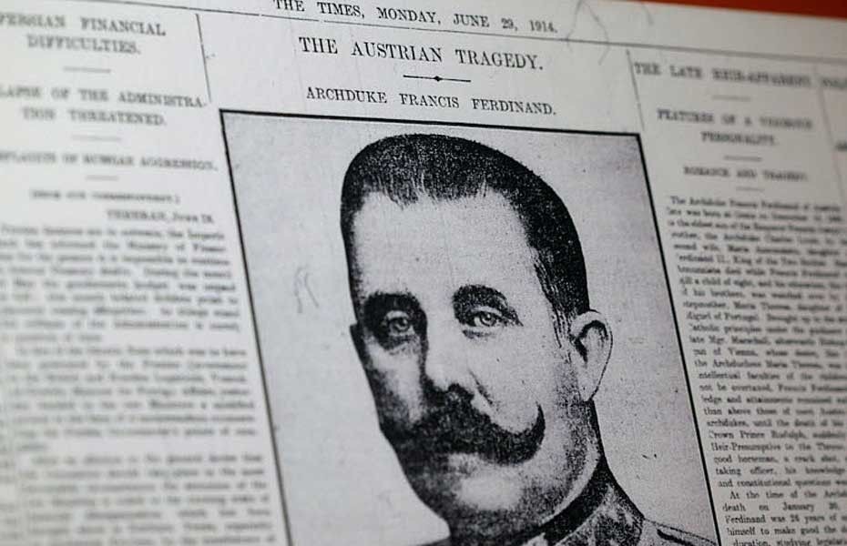 Archduke Franz Ferdinand assassination ( 18 December 1863- 28 June 1914 )