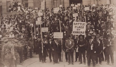 The Civil war STARTS in KANSAS