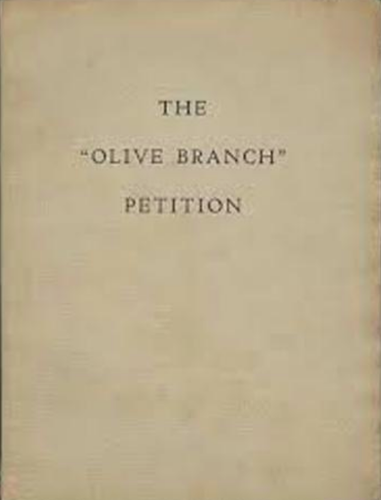 The Olive Branch Petition