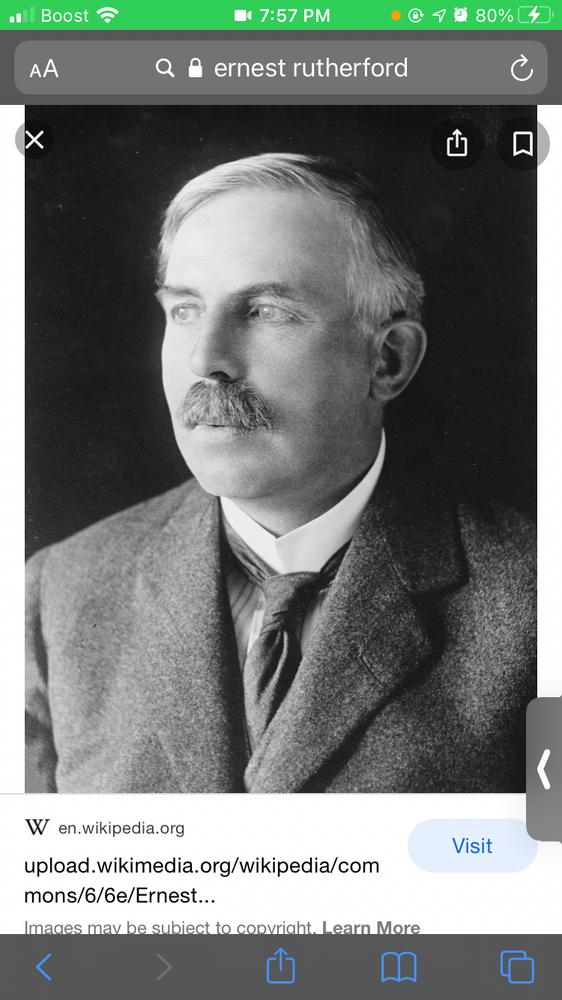 Ernest rutherford