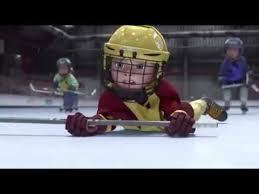 Screen cap of Riley during her hockey tryouts.