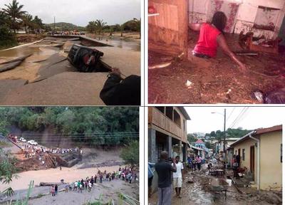 Damages that natural disasters have made