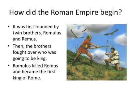 The Start Of Rome.