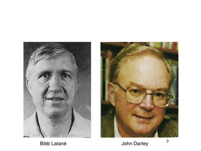 "EL EFECTO ESPECTADOR" DE JOHN DARLEY Y BIBB LATANÉ - 1968"