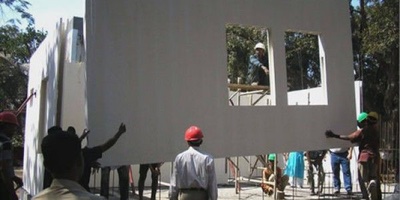 Load-bearing wall construction system