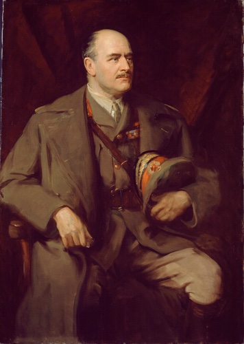 Oil painting of Field Marshal Lord Allenby of Megiddo and Felixstowe ...