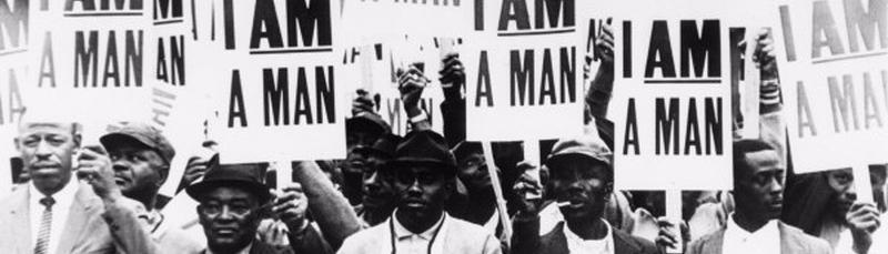 I am a man' / Memphis / 1968. Photograph. Britannica ImageQuest ...