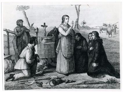 First public mass celebrated by Fr Dixon in sydney