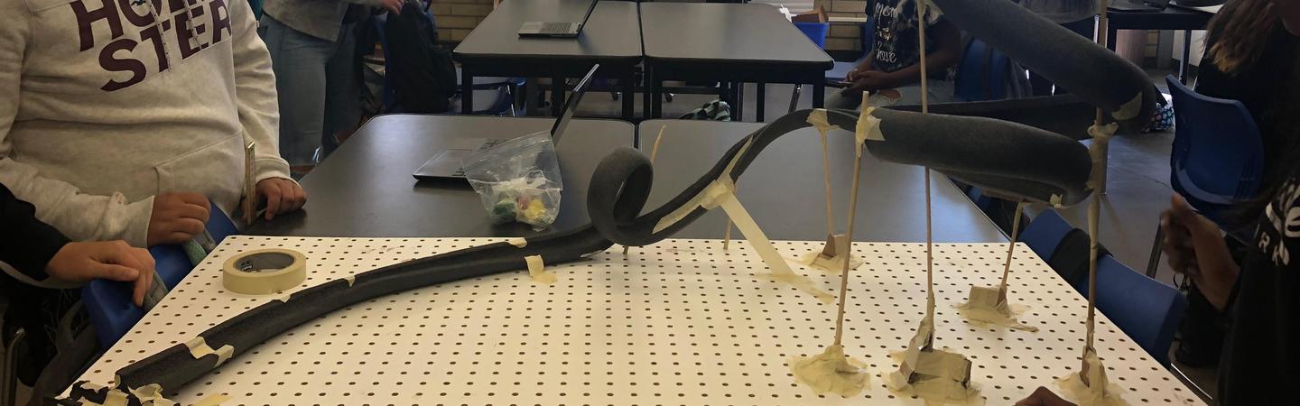 Rollercoaster in "beginning stages"