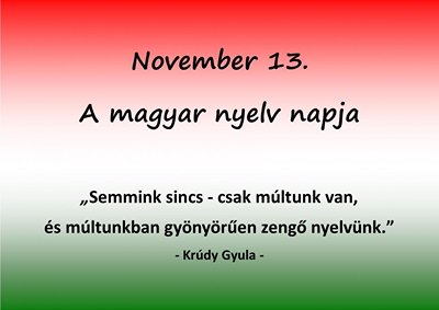 1844-től a magyar a hivatalos nyelv