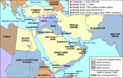 The mandate system in the Middle East called for them to regain their ...