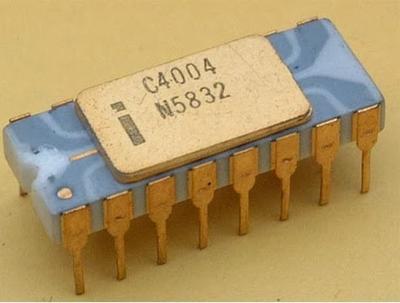 En 1970 se crea el primer microprocesador, el intel 4040, a este se le ...