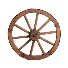 The wheel was originally used by artisans for pottery.